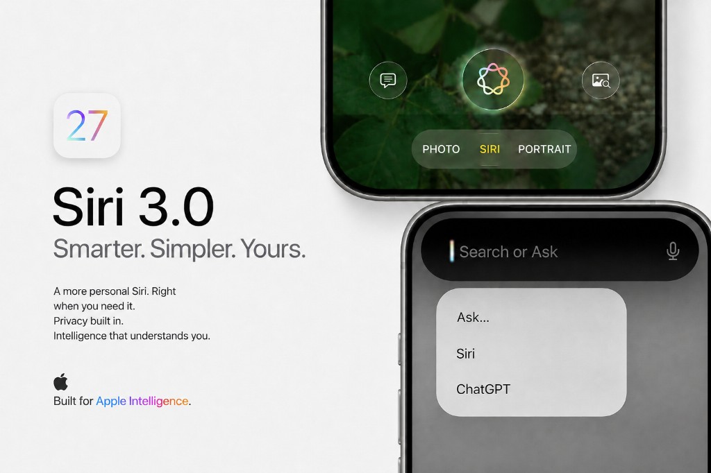 The New Siri in iOS 27: Apple's Leaked AI Assistant, Search or Ask, and ...